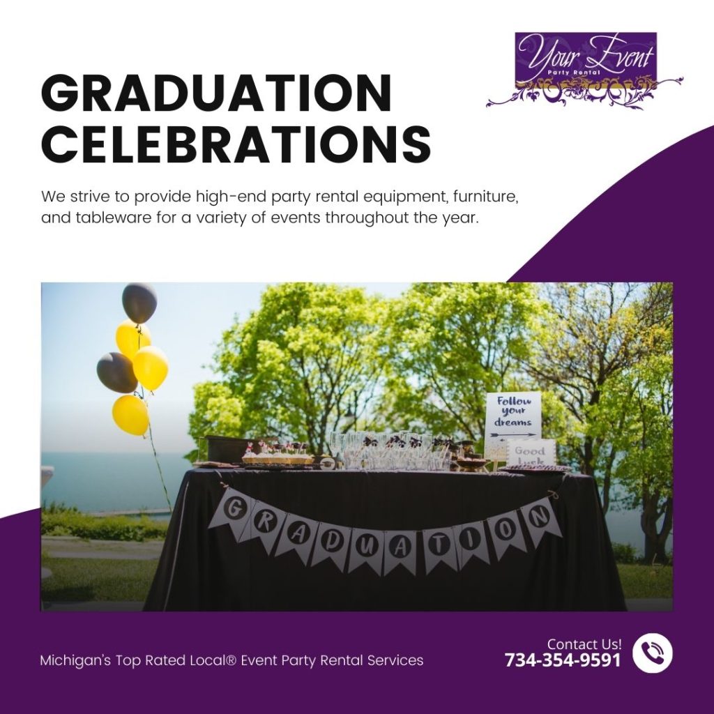 Celebrate Your Graduation in Style with Your Event Party Rental - Your ...